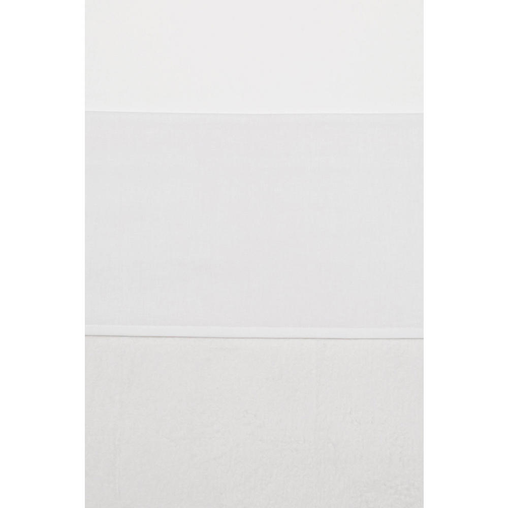 Meyco Uni wieglaken 75x100 cm wit | kleertjes.com