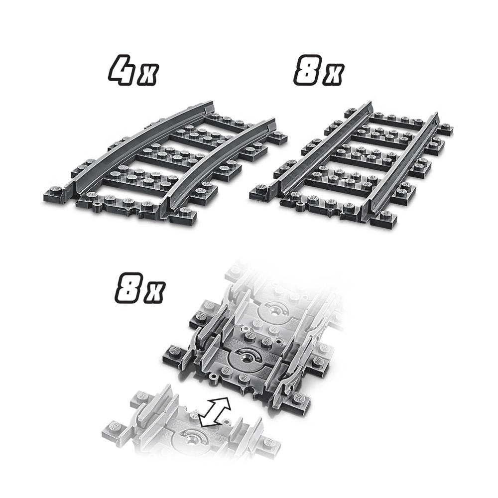 LEGO City Trein rails 60205 kopen? | Morgen in huis | kleertjes.com
