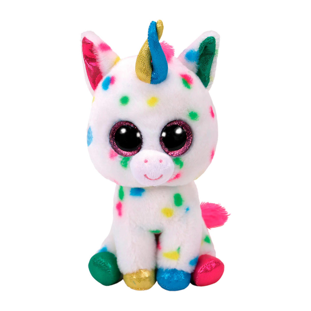 Ty beanie buddy harmonie unicorn knuffel 24 cm | kleertjes.com