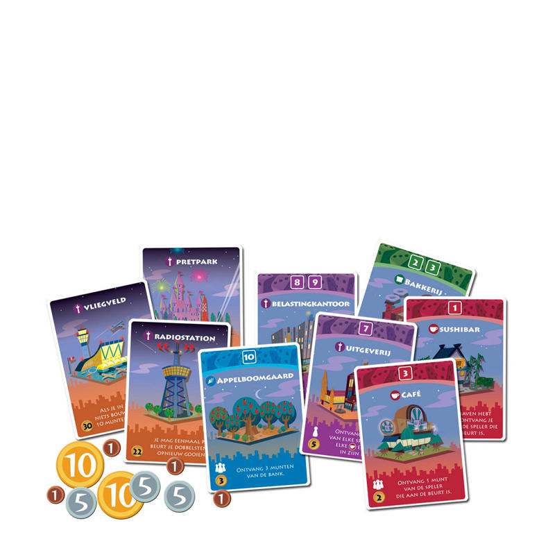 White Goblin Games Machi Koro Nacht | kleertjes.com