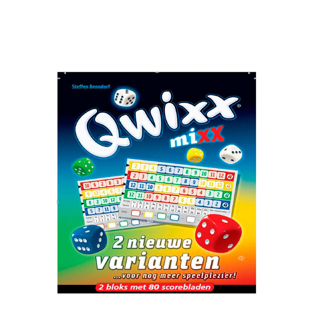 White Goblin Games Qwixx Mixx SCOREBLOCKS | kleertjes.com