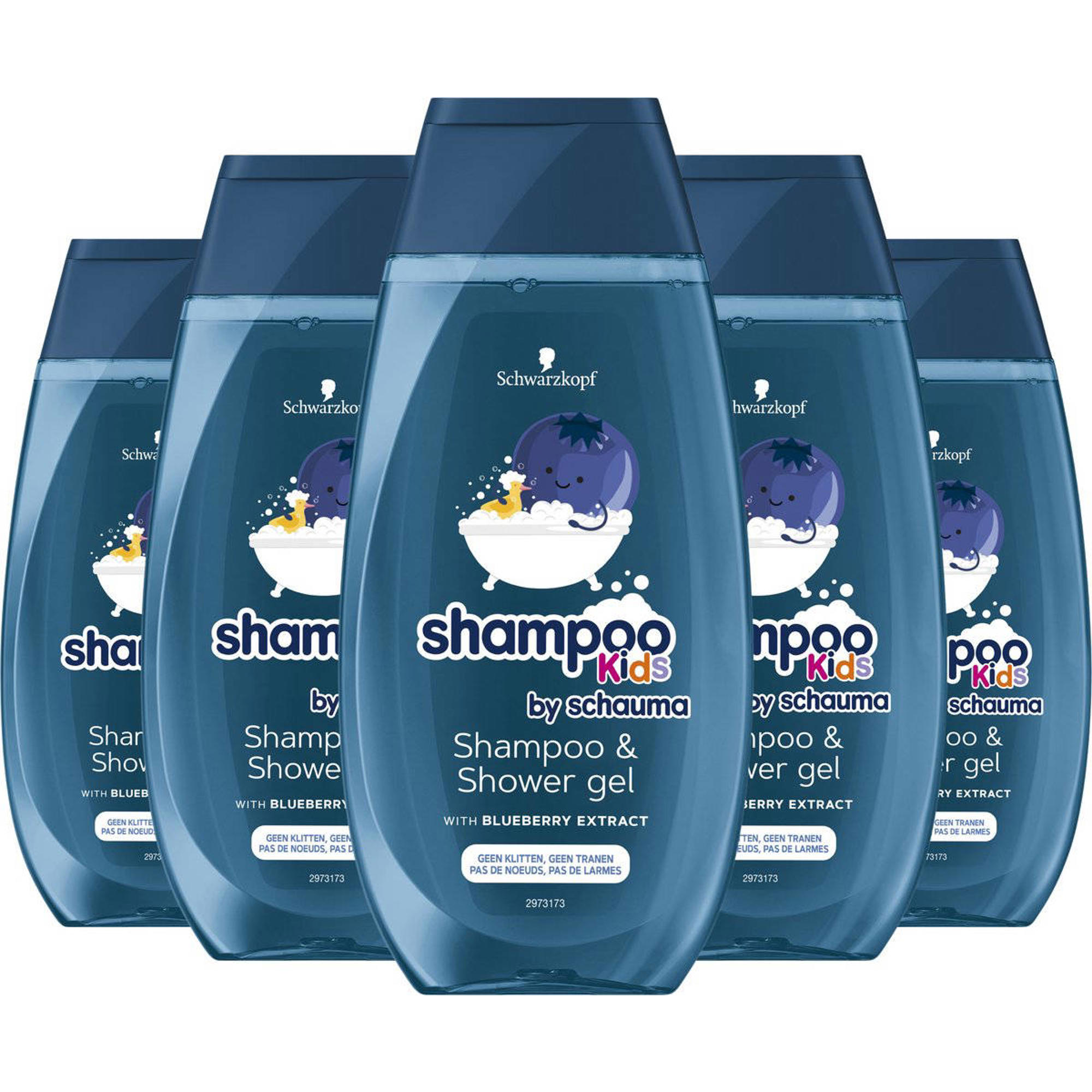 Schwarzkopf Kids Boys Piraat shampoo - 6 x 250 ml - voordeelverpakking ...