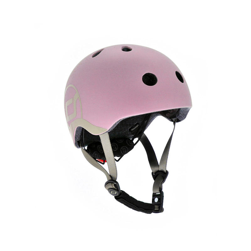 Scoot & Ride Helm XS - Rose (96323) | kleertjes.com