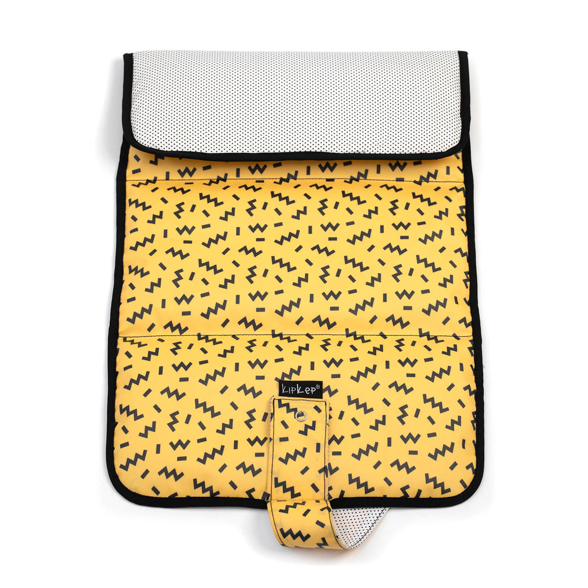 KipKep Napper verschoonmatje memphis yellow | kleertjes.com
