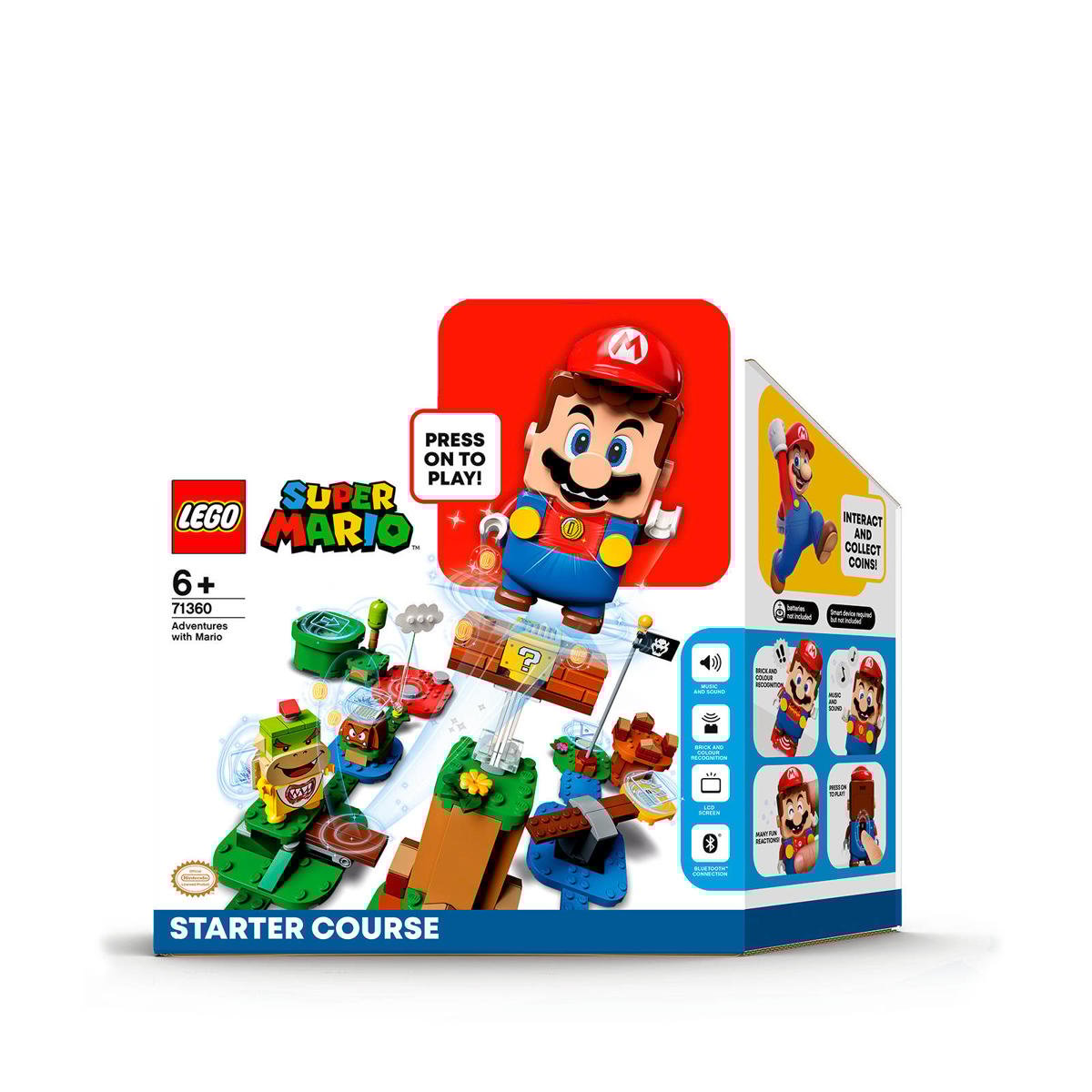 LEGO Super Mario Avonturen met Mario Starter set 71360 | kleertjes.com