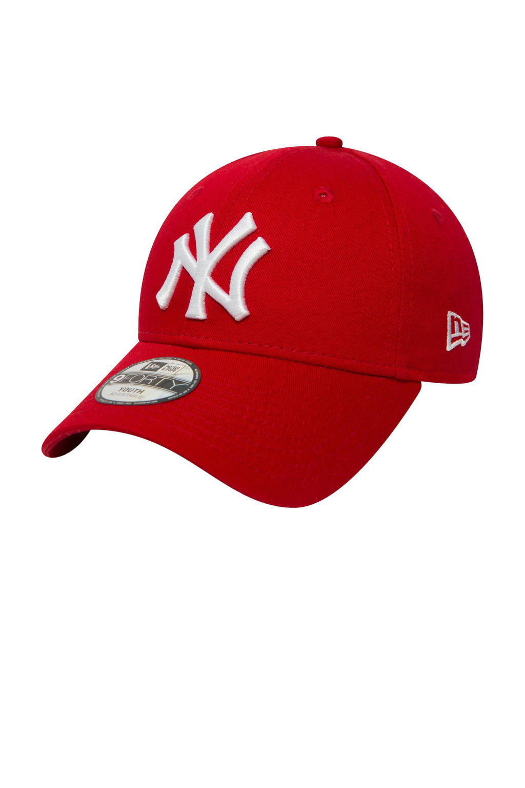 New Era 9Forty Youth NY pet rood/wit | kleertjes.com