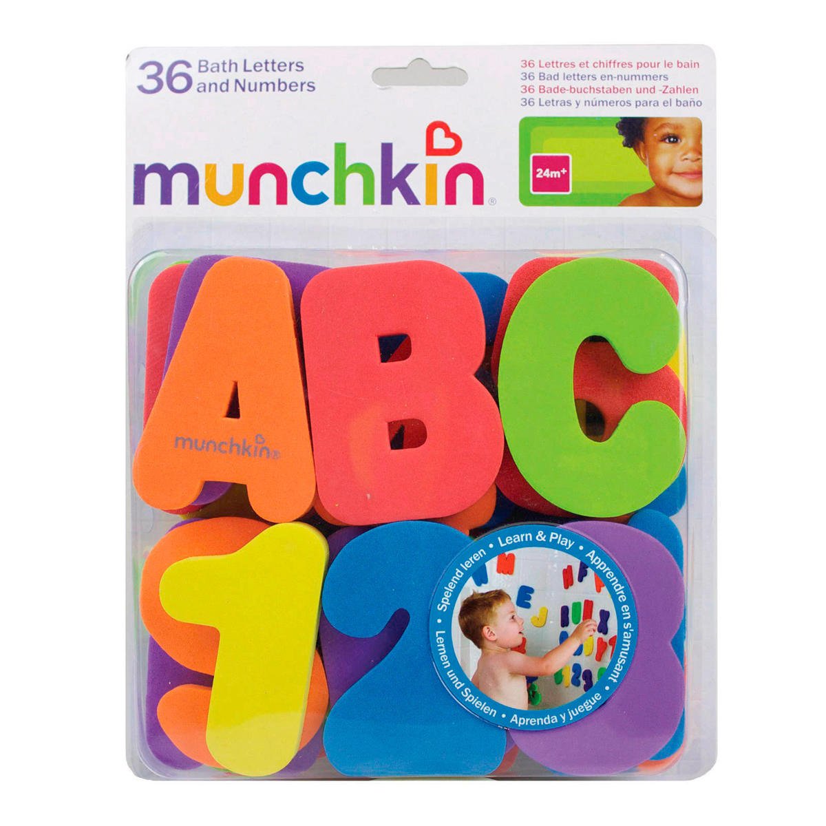 Munchkin Badletters en nummers | kleertjes.com