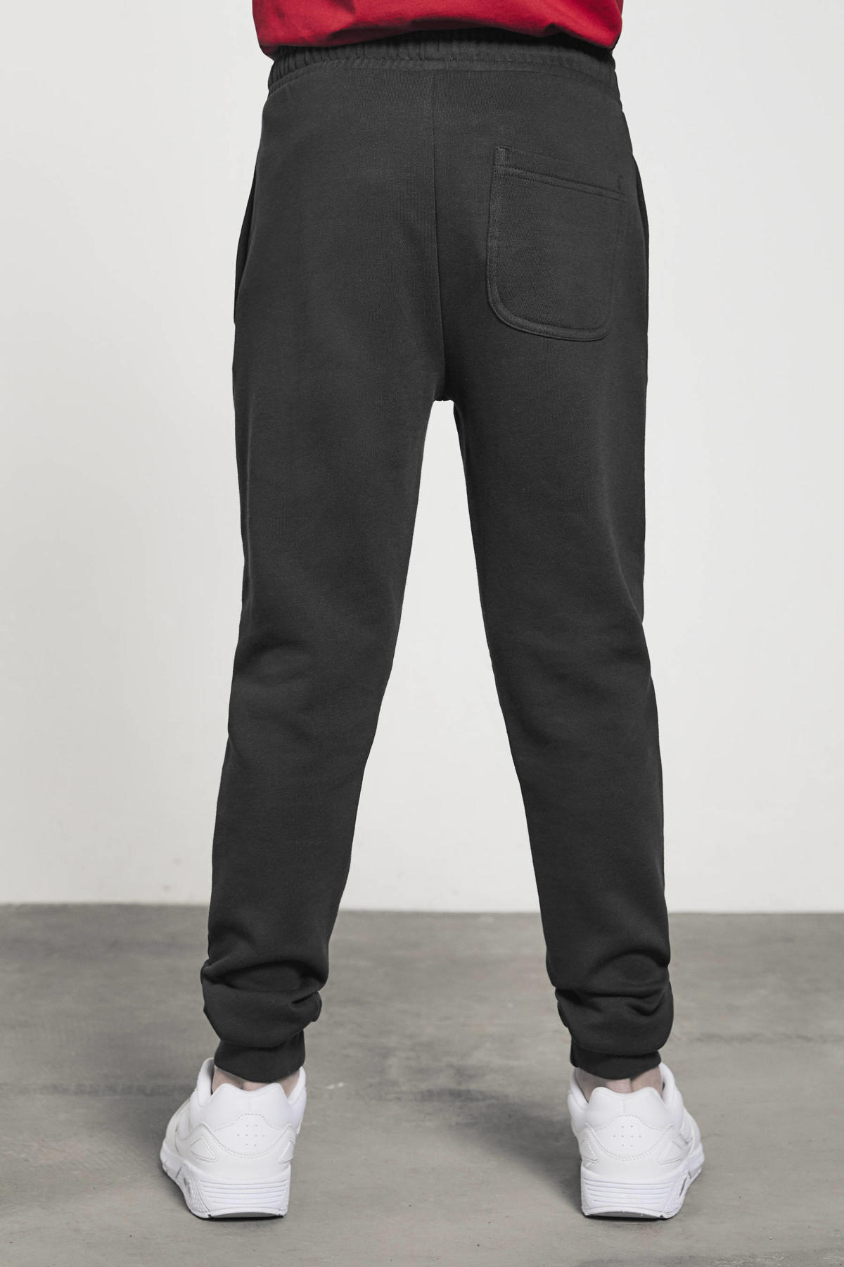 Lyle & Scott slim fit joggingbroek Classic BB zwart | kleertjes.com