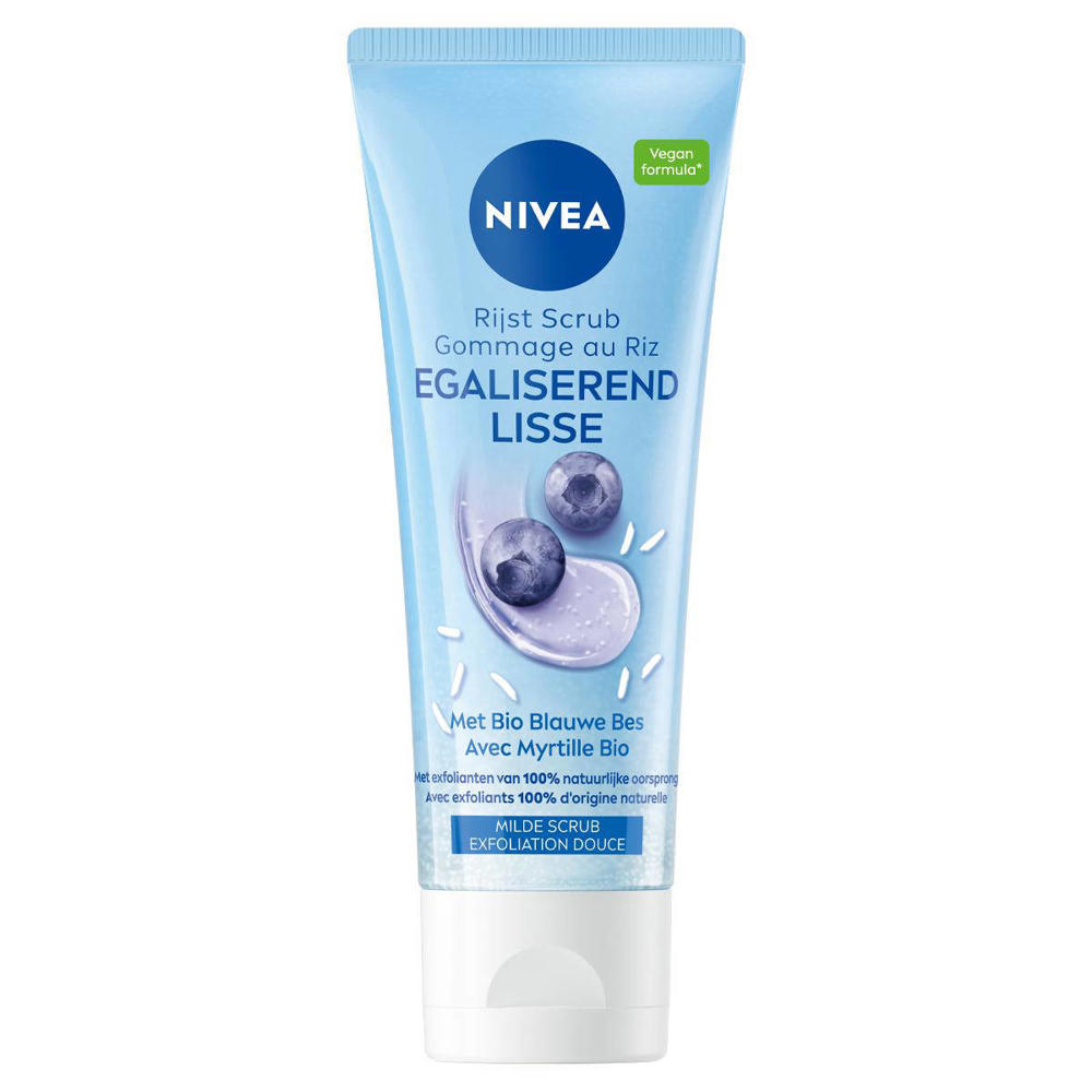 NIVEA Essentials egaliserende rijst gezichtsscrub - 75 ml | kleertjes.com