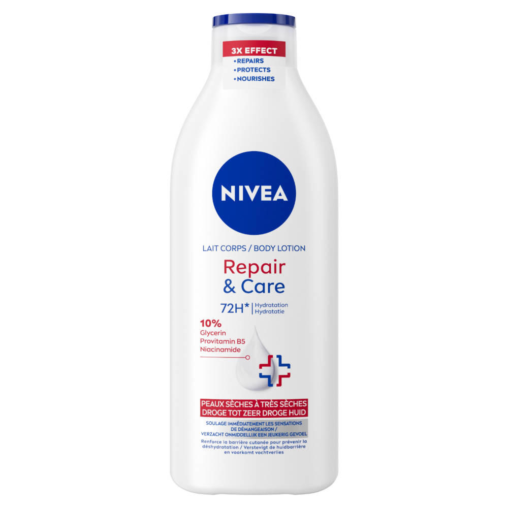 NIVEA repair & care body lotion - 400 ml | kleertjes.com