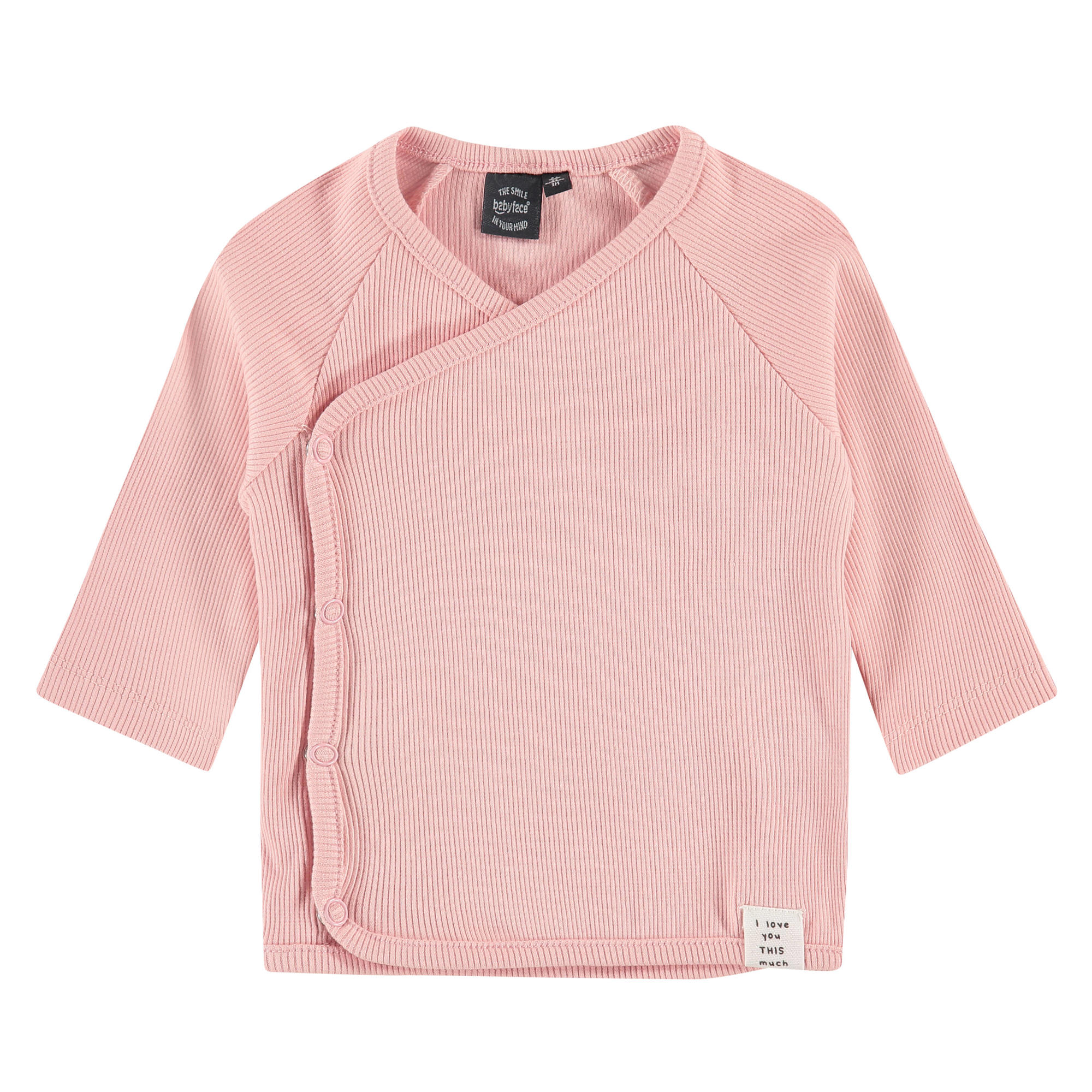 Babyface baby longsleeve roze | kleertjes.com