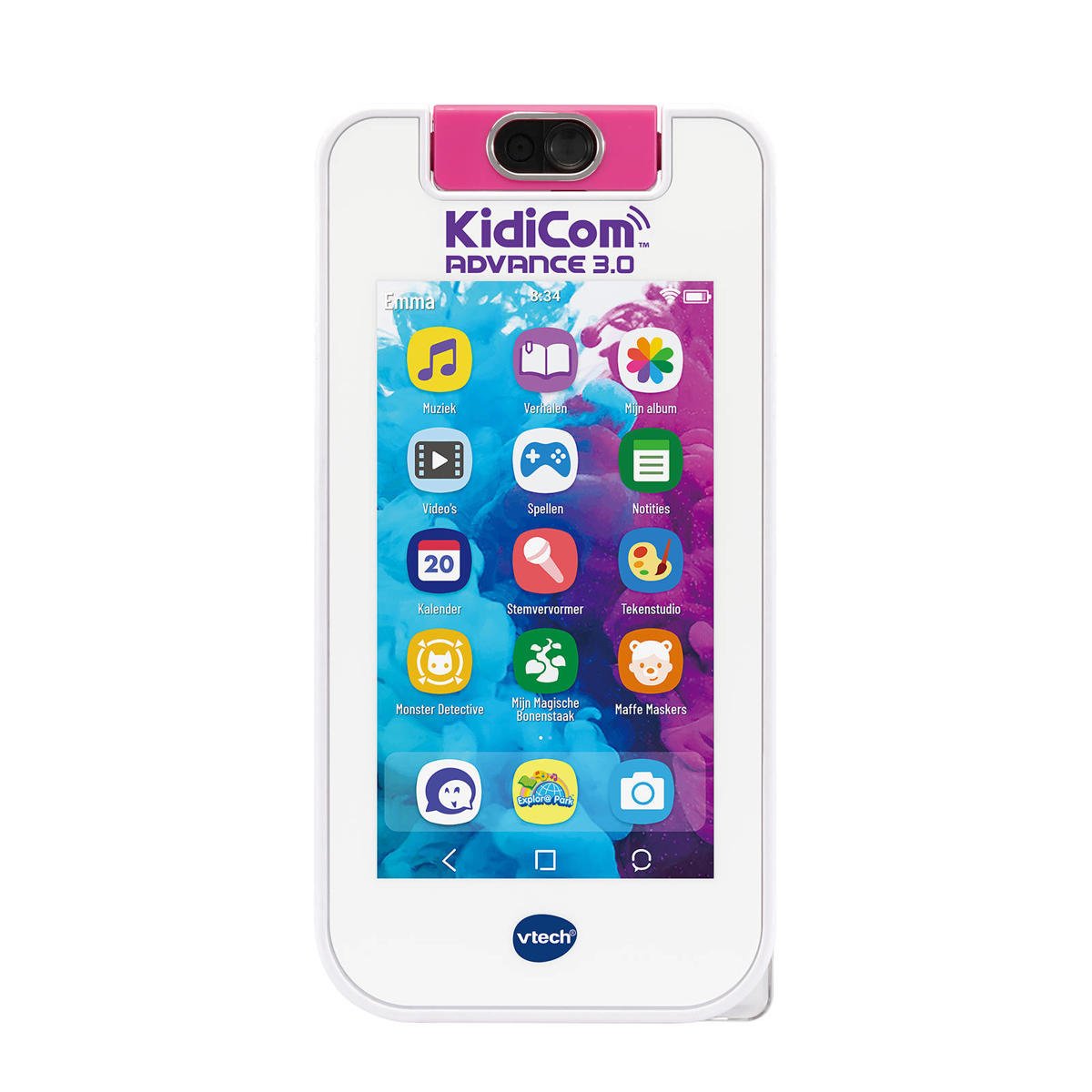 VTech Kidi KidiCom Advance 3.0 roze | kleertjes.com