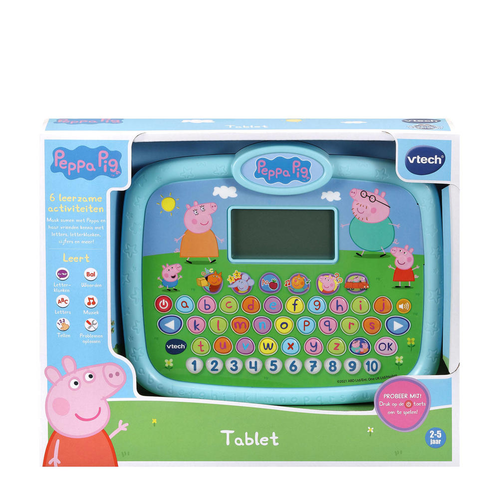 VTech Peppa Pig tablet kopen? | Morgen in huis | kleertjes.com