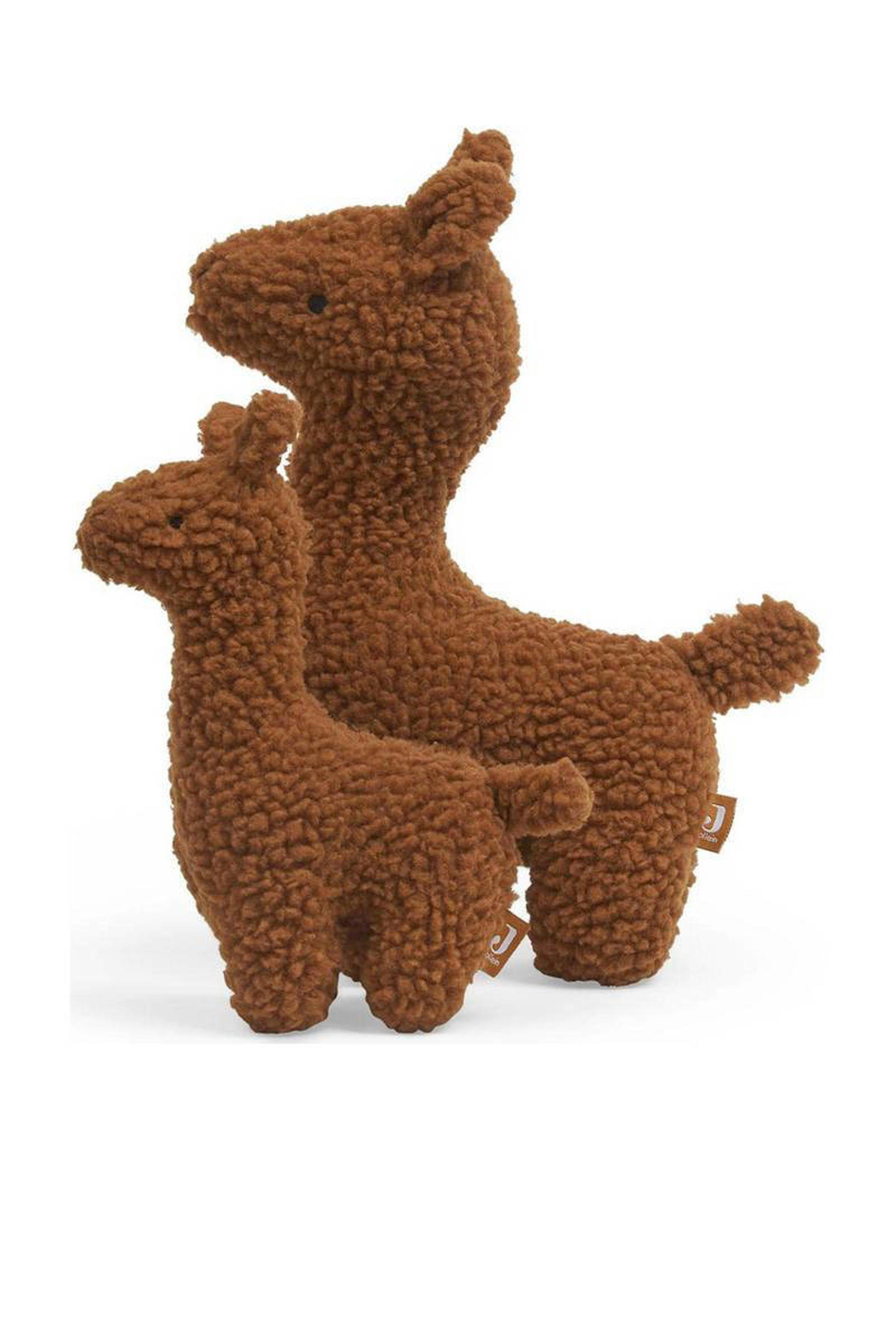 Jollein Lama caramel knuffel 20 cm | kleertjes.com