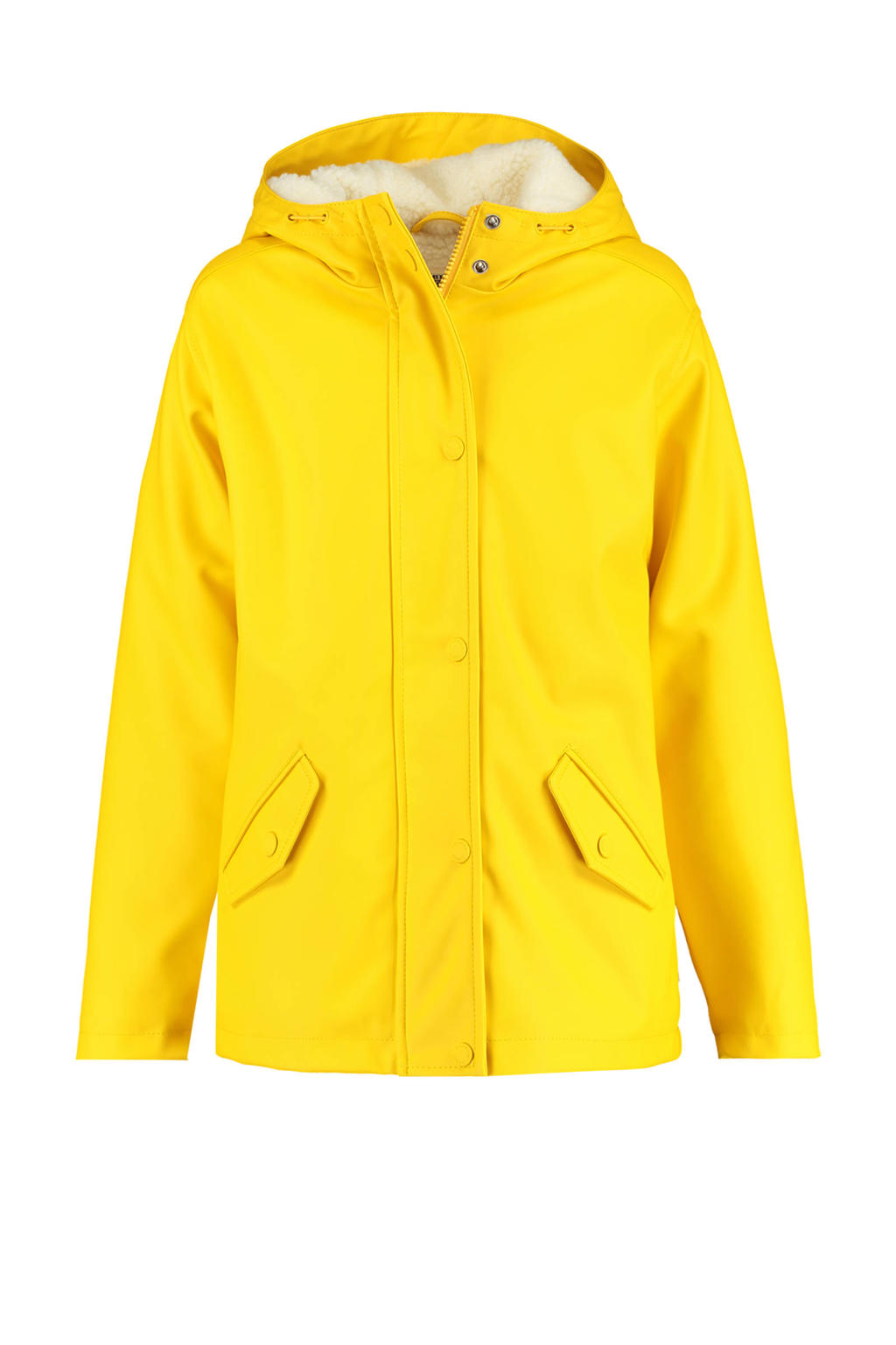 America Today unisex regenjas Janice Teddy Jr geel | kleertjes.com