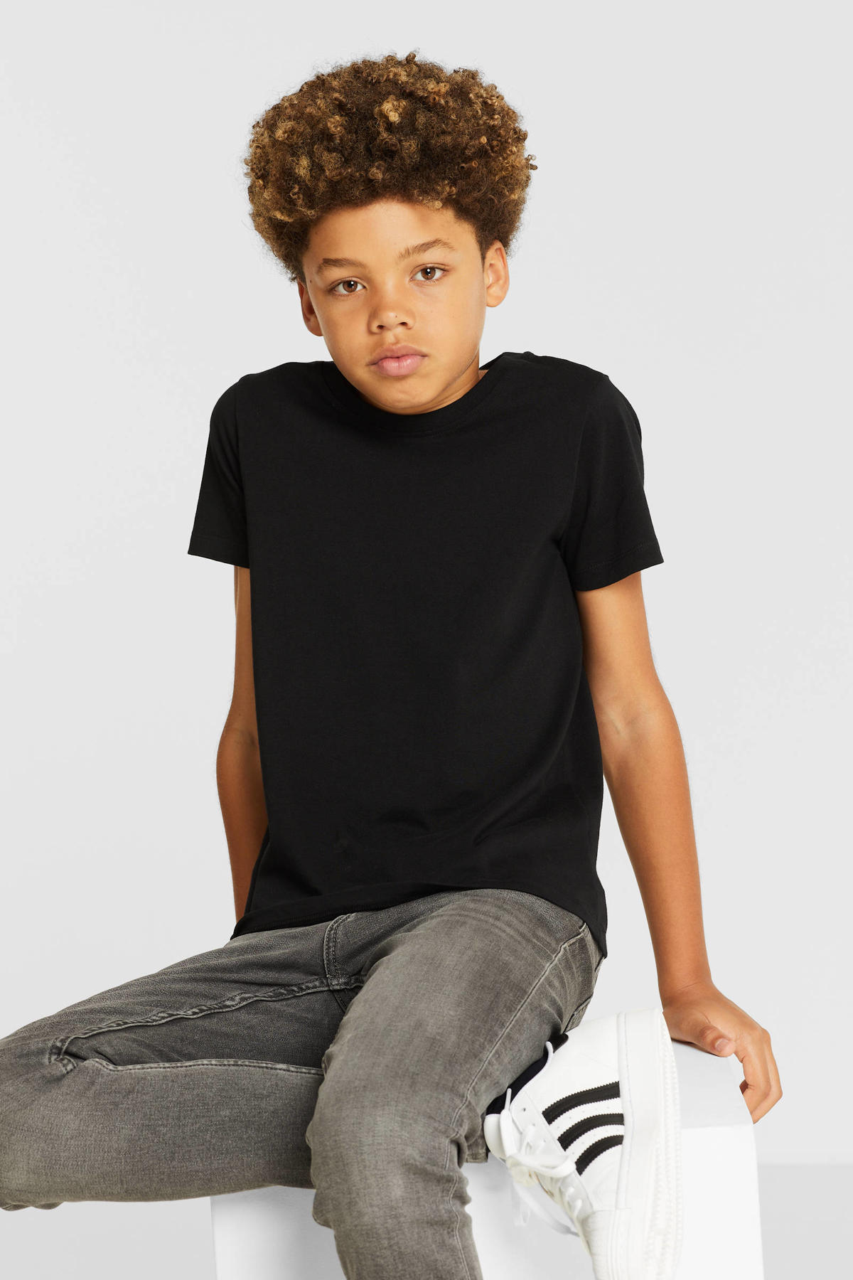 Anytime T-shirt zwart kopen? | Morgen in huis | kleertjes.com