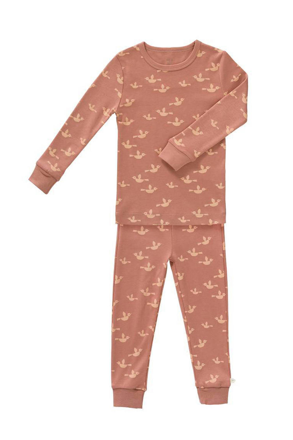 Fresk pyjama Birds ash roze kopen? | Morgen in huis | kleertjes.com