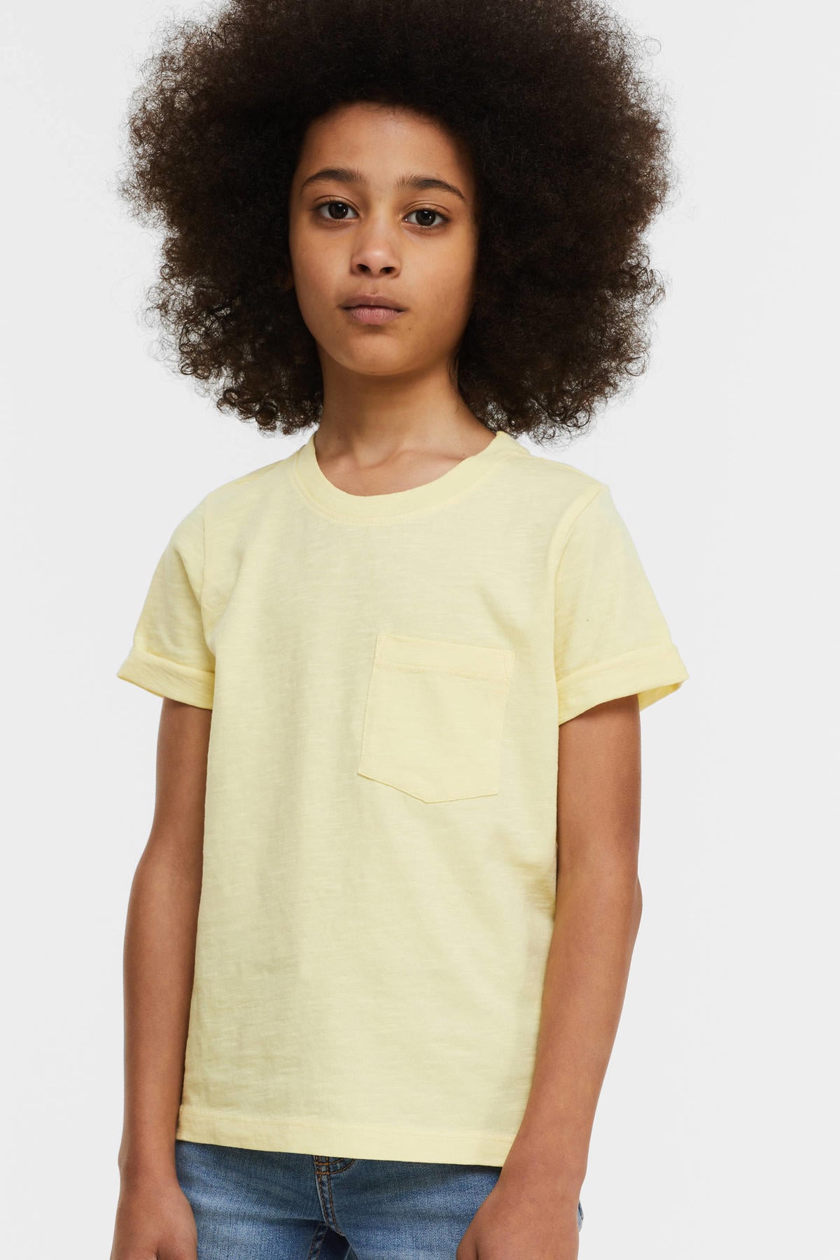 Anytime T-shirt geel kopen? | Morgen in huis | kleertjes.com