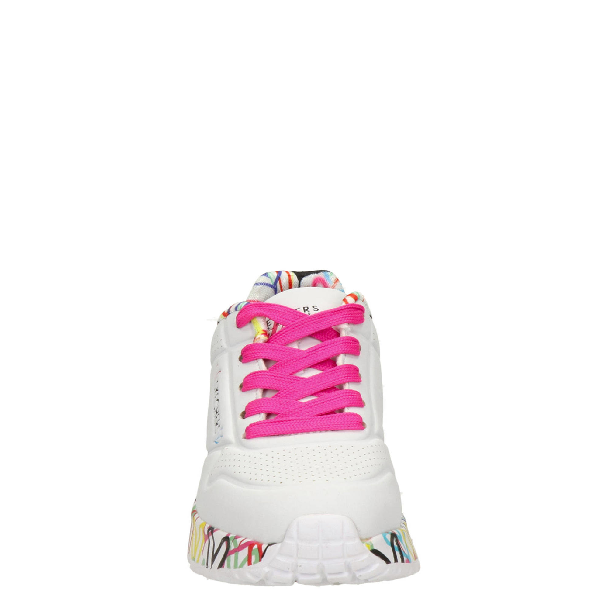 Skechers Uno Light sneakers wit/multi | kleertjes.com