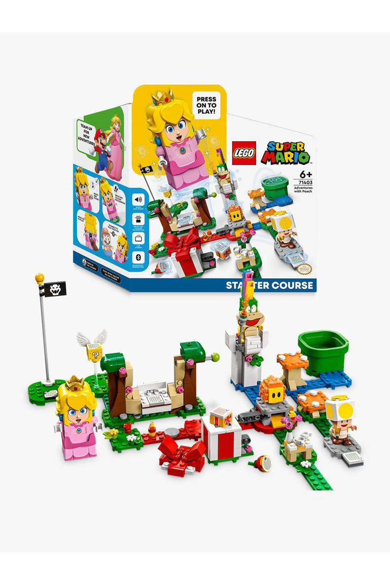 LEGO Super Mario Avonturen met Peach startset 71403 | kleertjes.com