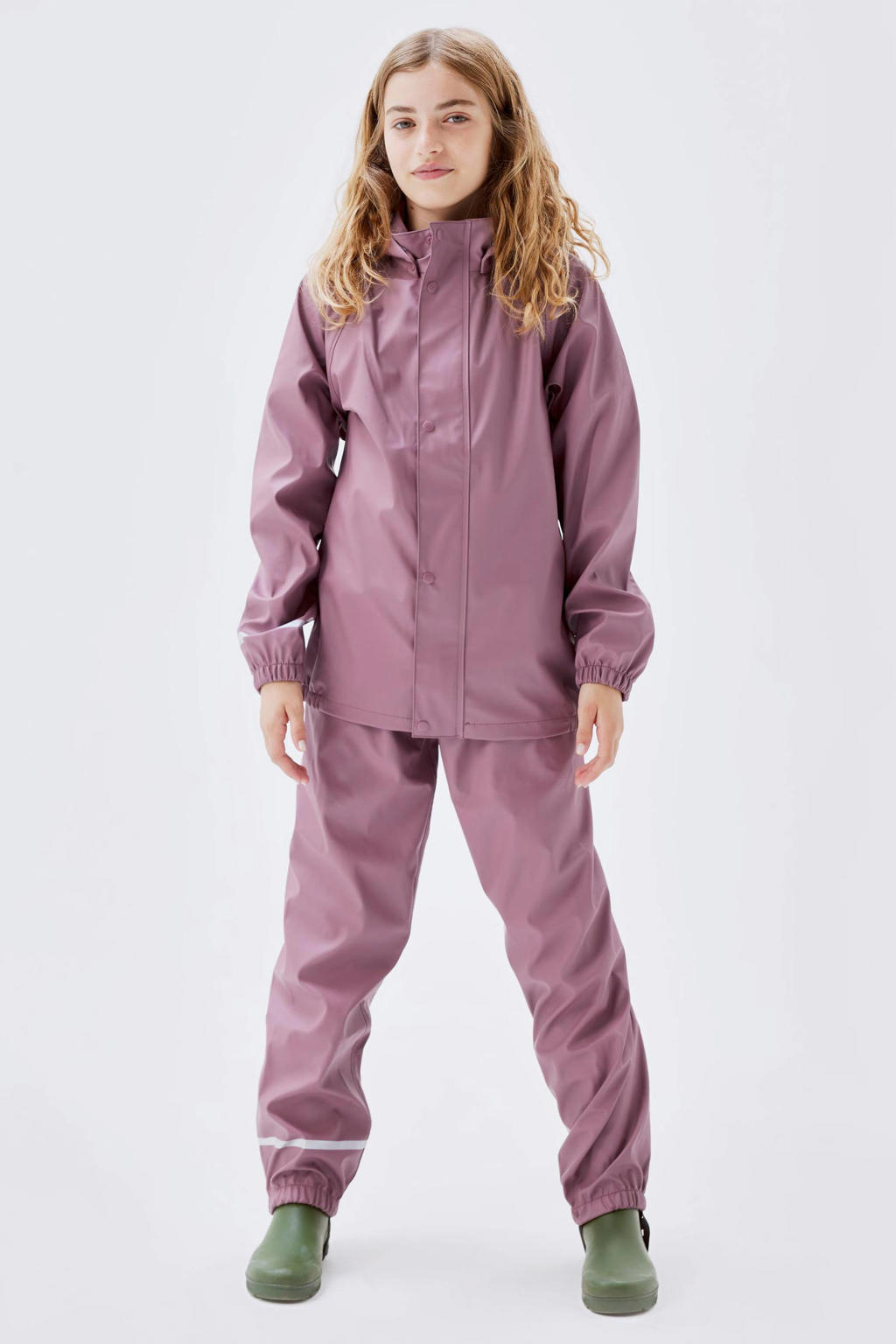 NAME IT KIDS kids regenpak Oudroze | kleertjes.com