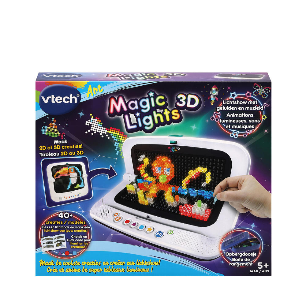 VTech Magic Lights 3D kopen? | Morgen in huis | kleertjes.com