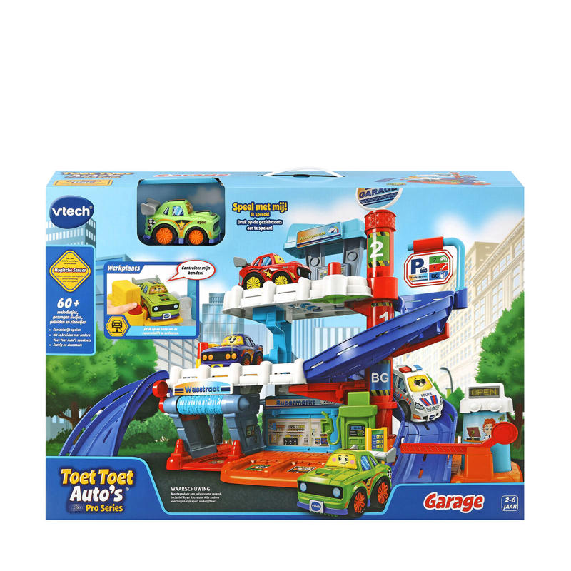 VTech Toet Toet Auto's Garage met Takelwagen | kleertjes.com