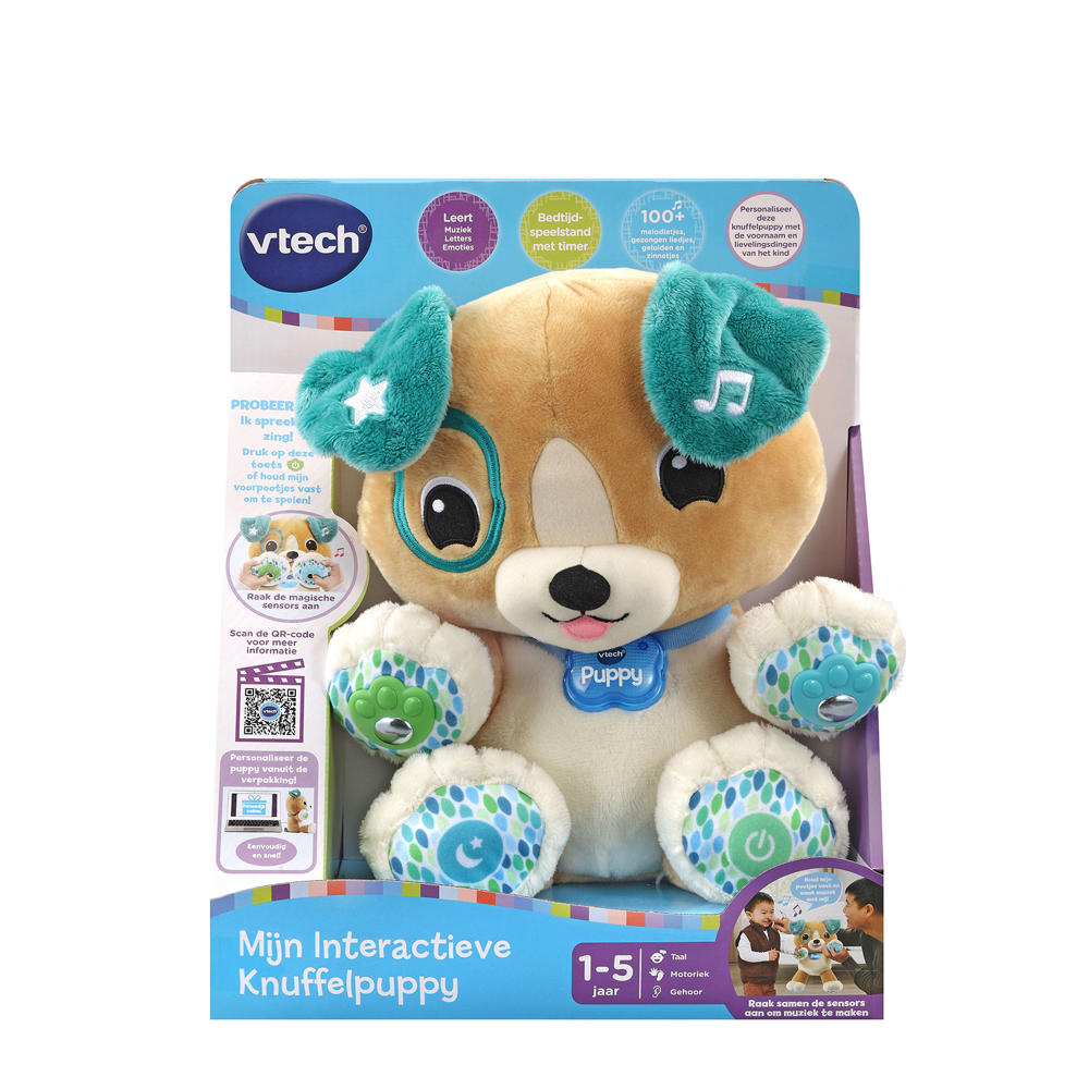 VTech Baby mijn interactieve puppy interactieve knuffel | kleertjes.com