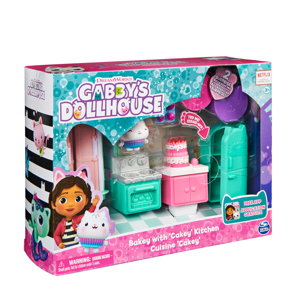 Gabby's Dollhouse Deluxe Room - Cakey's Kitchen | kleertjes.com