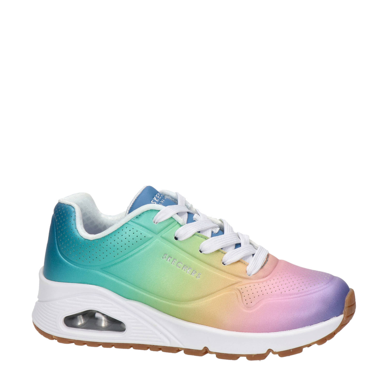 Skechers Uno Spectrum sneakers roze/multi | kleertjes.com