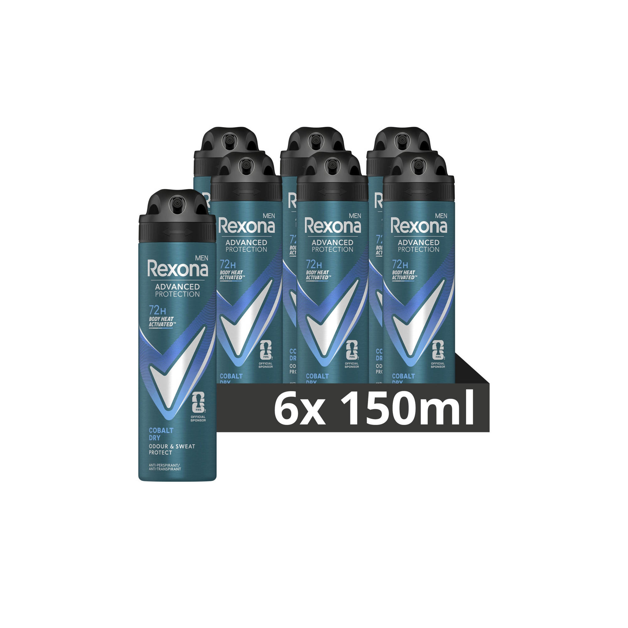 Rexona Men Advanced Protection Cobalt Dry anti-transpirant deodorant ...