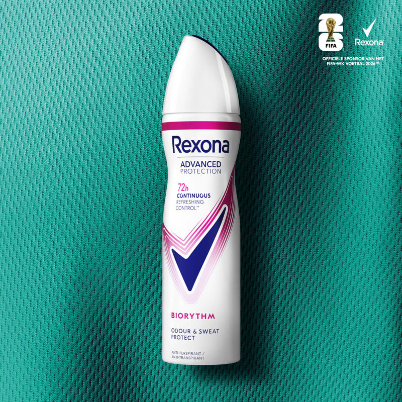 Rexona Women Advanced Protection Biorythm anti-transpirant spray - 6 x ...