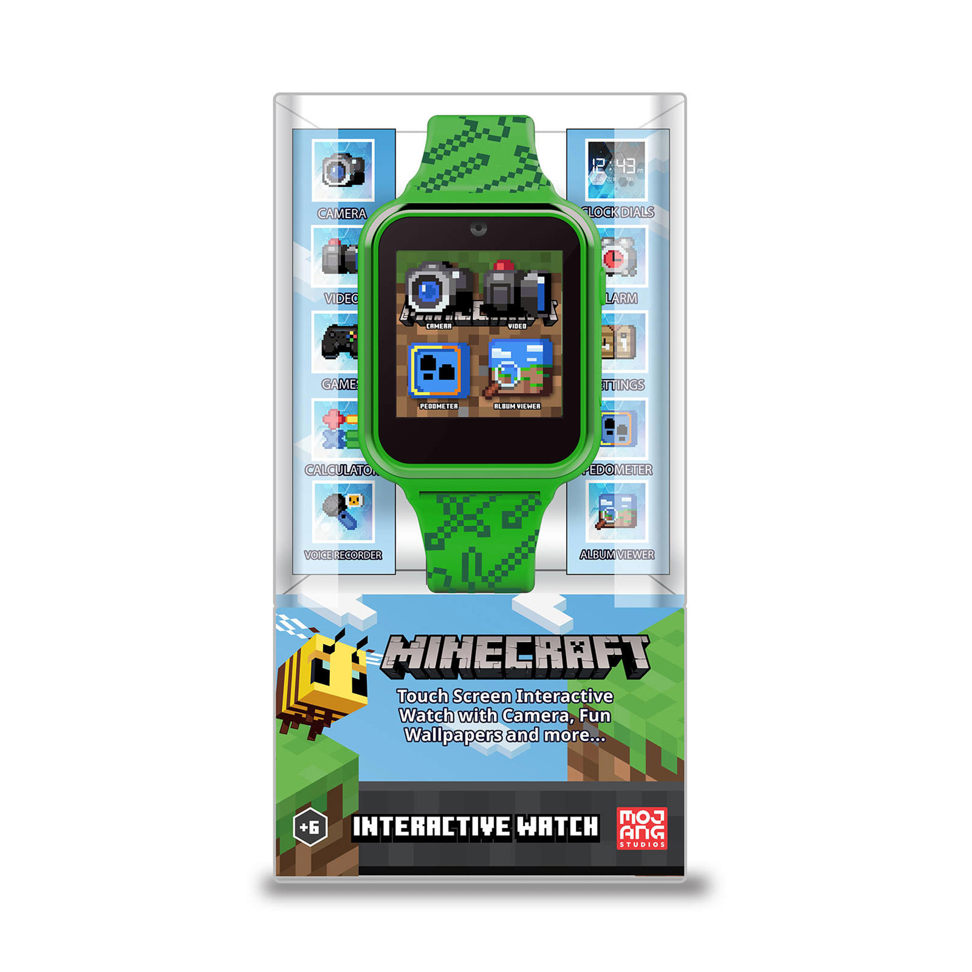 Accutime Smartwatch Minecraft | kleertjes.com