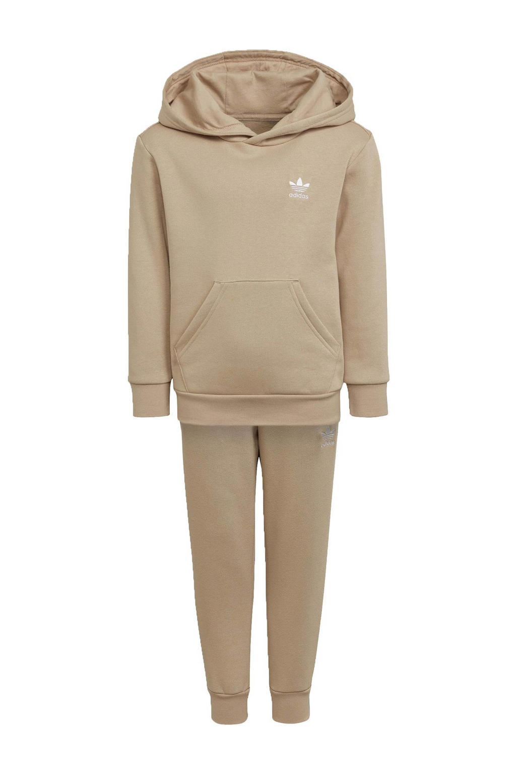 adidas Originals Adicolor joggingpak beige | kleertjes.com