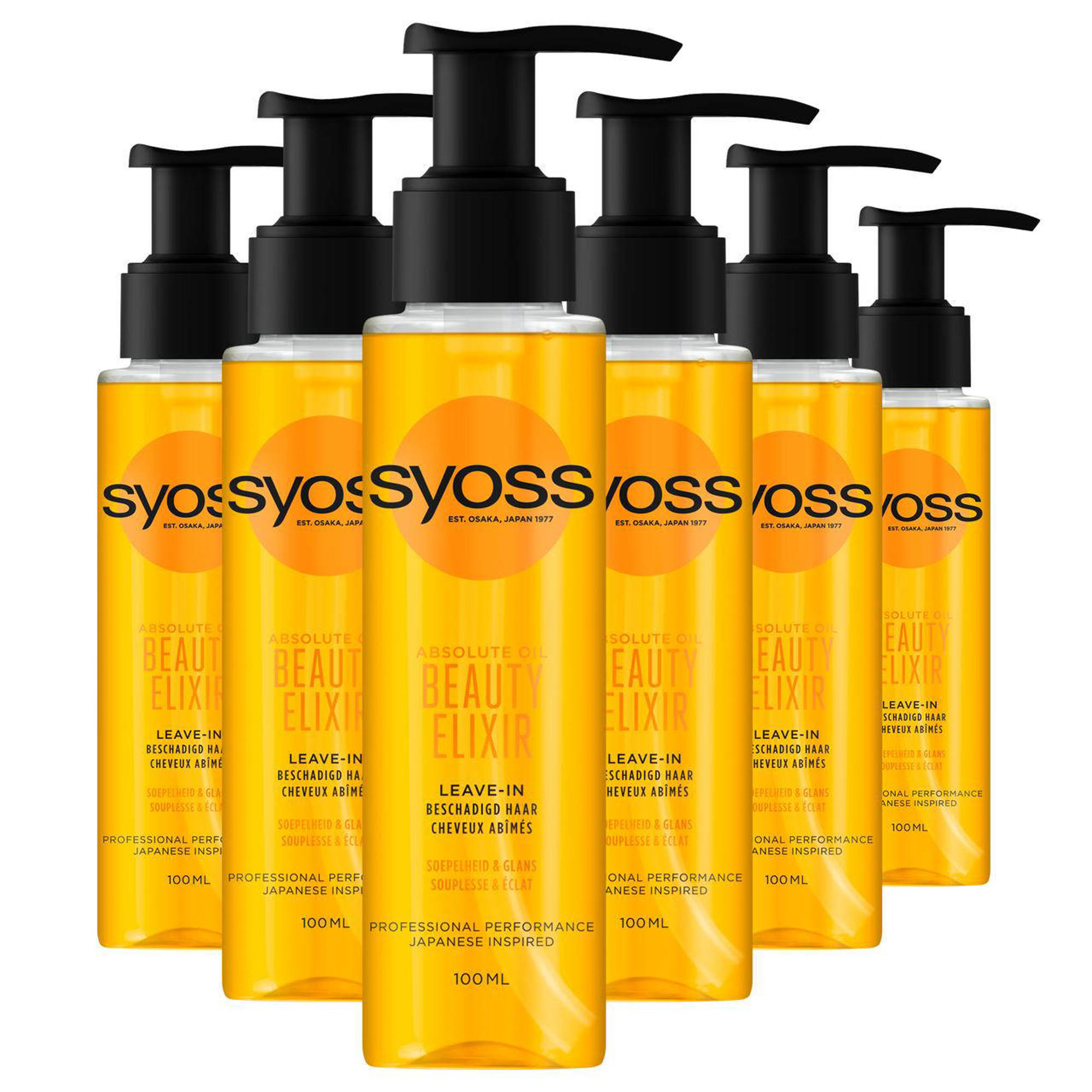 Syoss Beauty Elixir Absolute Oil - 6 x 100 ml - voordeelverpakking ...