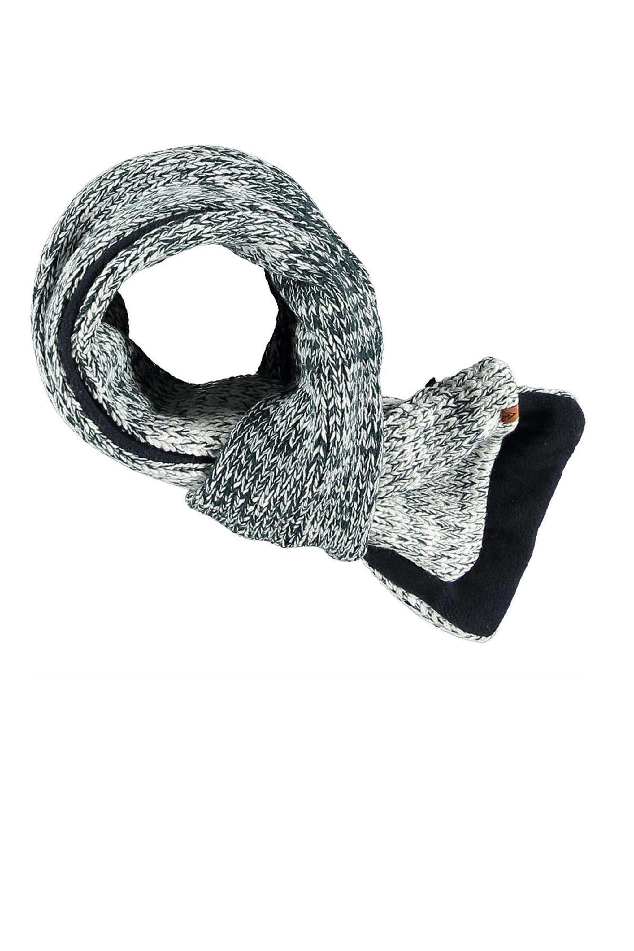 Sarlini gemeleerde muts + sjaal blauw multi | kleertjes.com