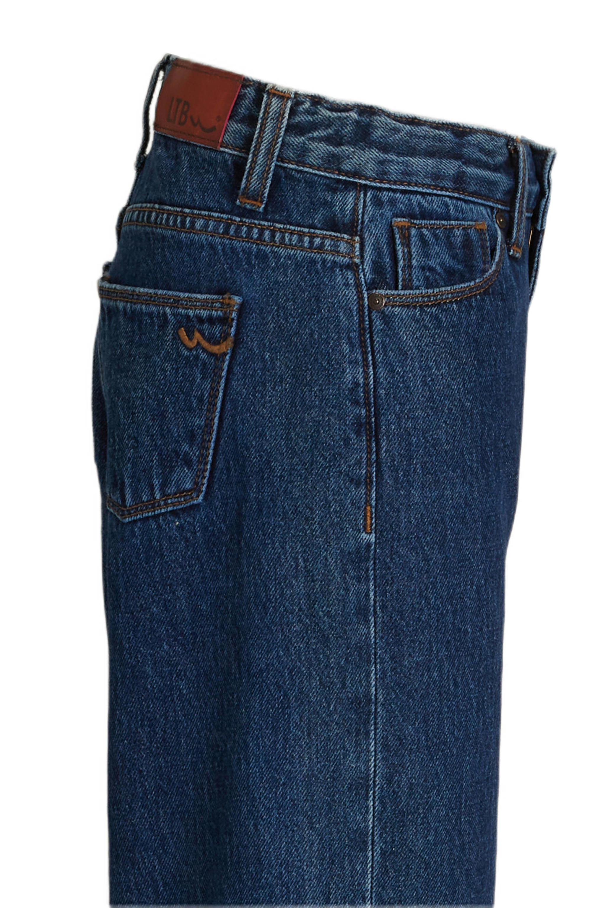 LTB high waist loose fit jeans Stacy G mirenda wash | kleertjes.com