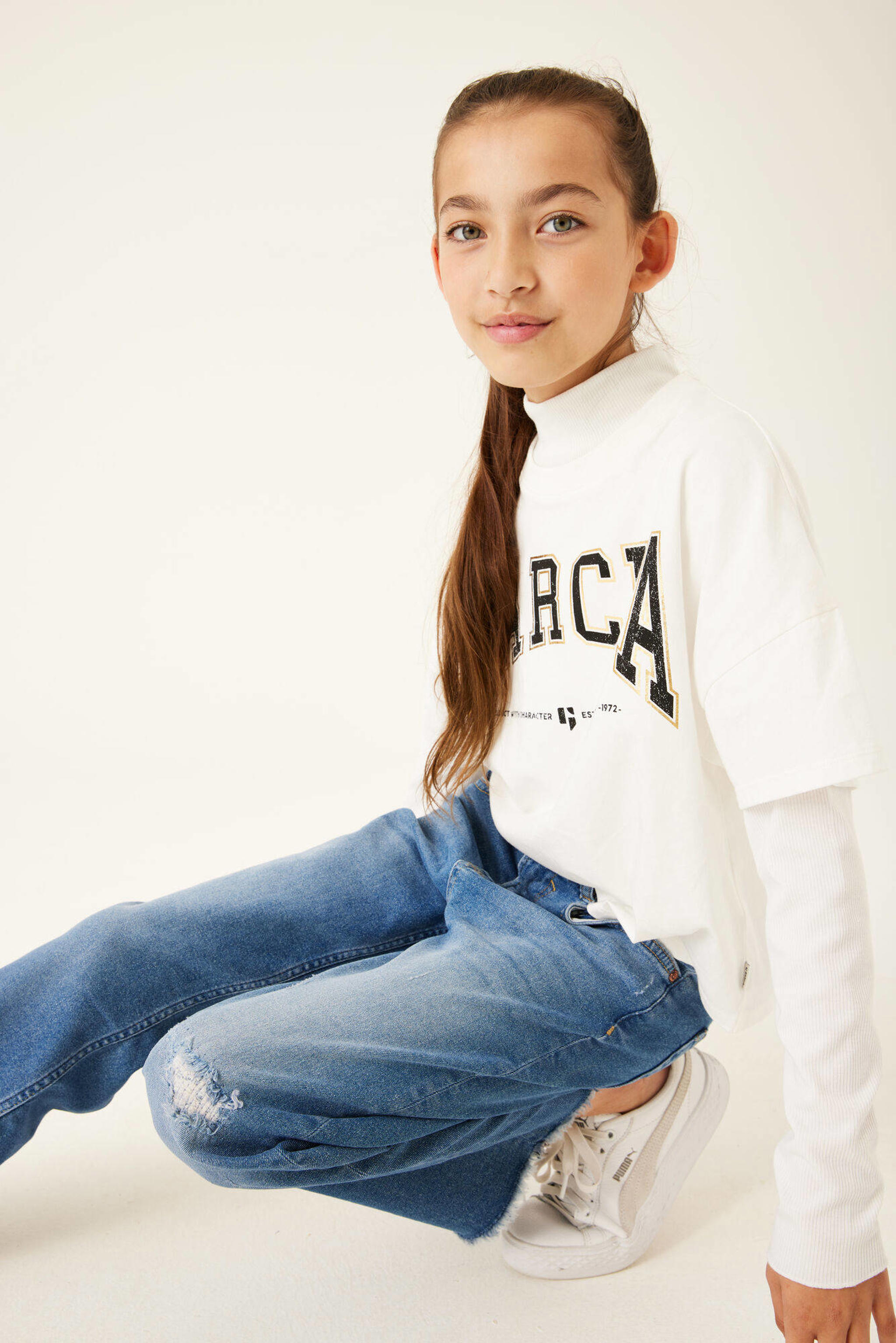 Garcia flared jeans Mylah 576 light used | kleertjes.com