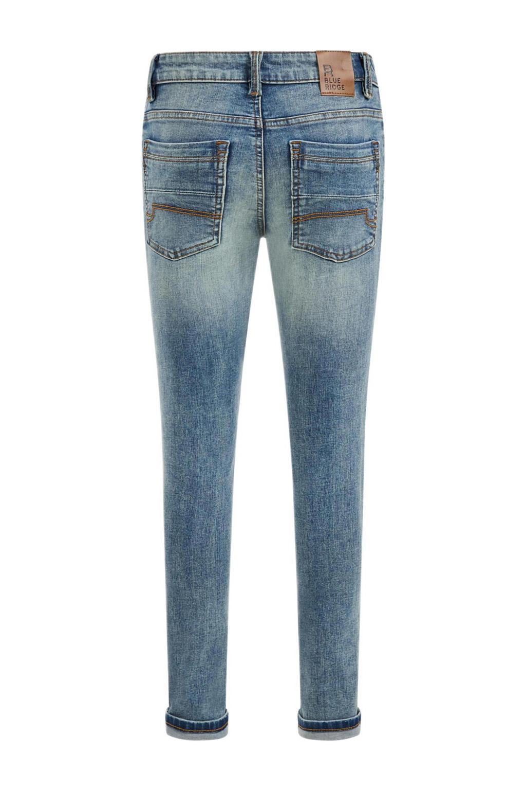 WE Fashion Blue Ridge skinny jeans green cast denim | kleertjes.com