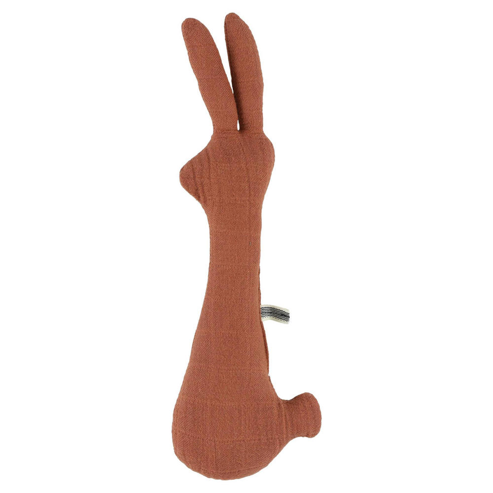 Trixie Rabbit rammelaar Bliss brique | kleertjes.com