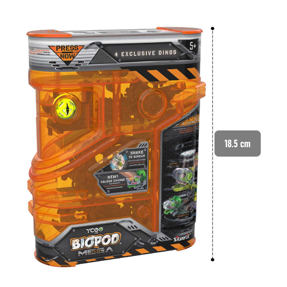 Silverlit Biopod Mega Set - 4 Biopod Dino’s | kleertjes.com