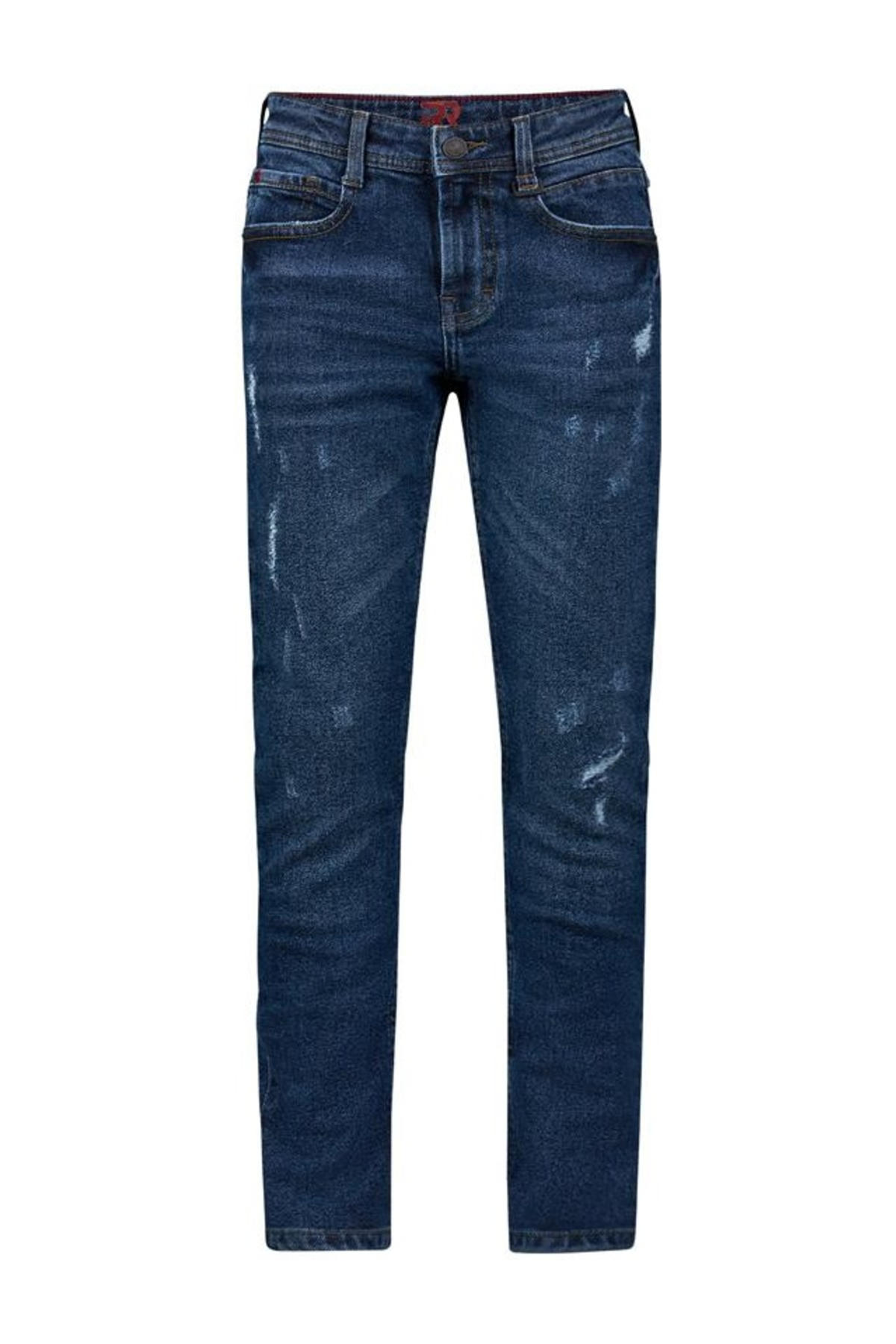 Retour Jeans tapered fit jeans Wulf raw blue denim | kleertjes.com