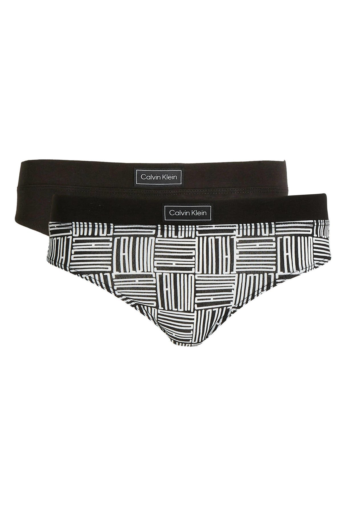 Calvin Klein Slip Set Van 2 Zwartwit