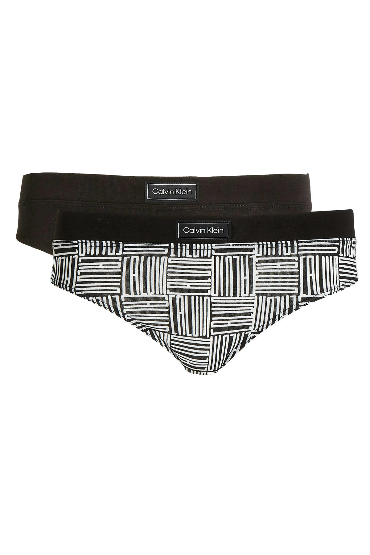 Calvin Klein Slip Set Van 2 Zwartwit