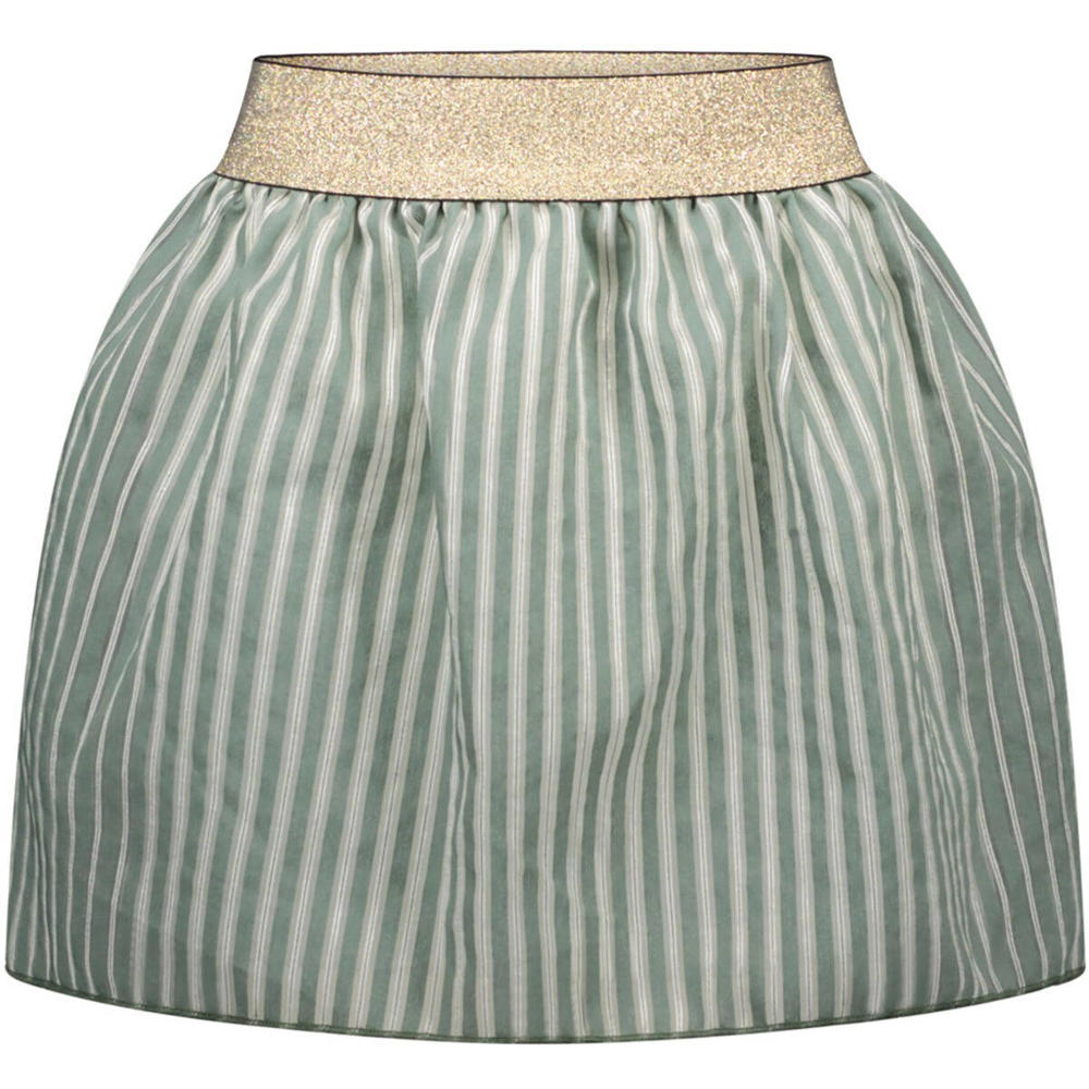 Moodstreet gestreepte rok groen | kleertjes.com