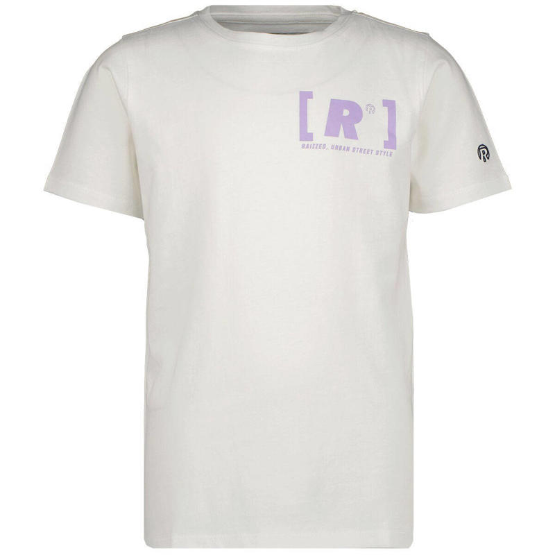 Raizzed T-shirt Heffi met backprint wit | kleertjes.com