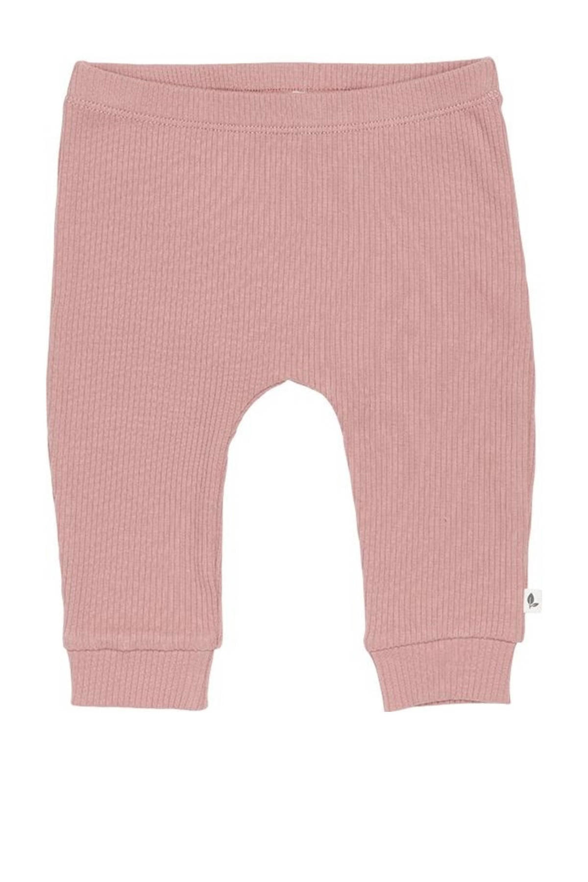 Little Dutch baby broek Rib vintage roze | kleertjes.com