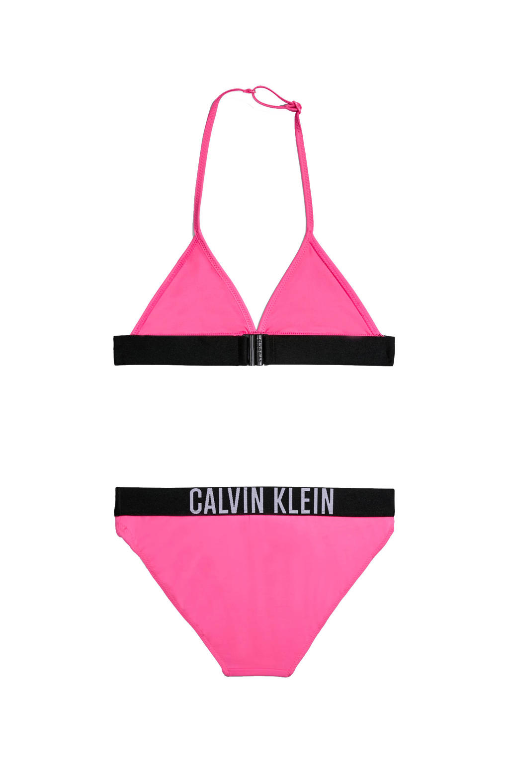 Calvin Klein triangel bikini roze | kleertjes.com