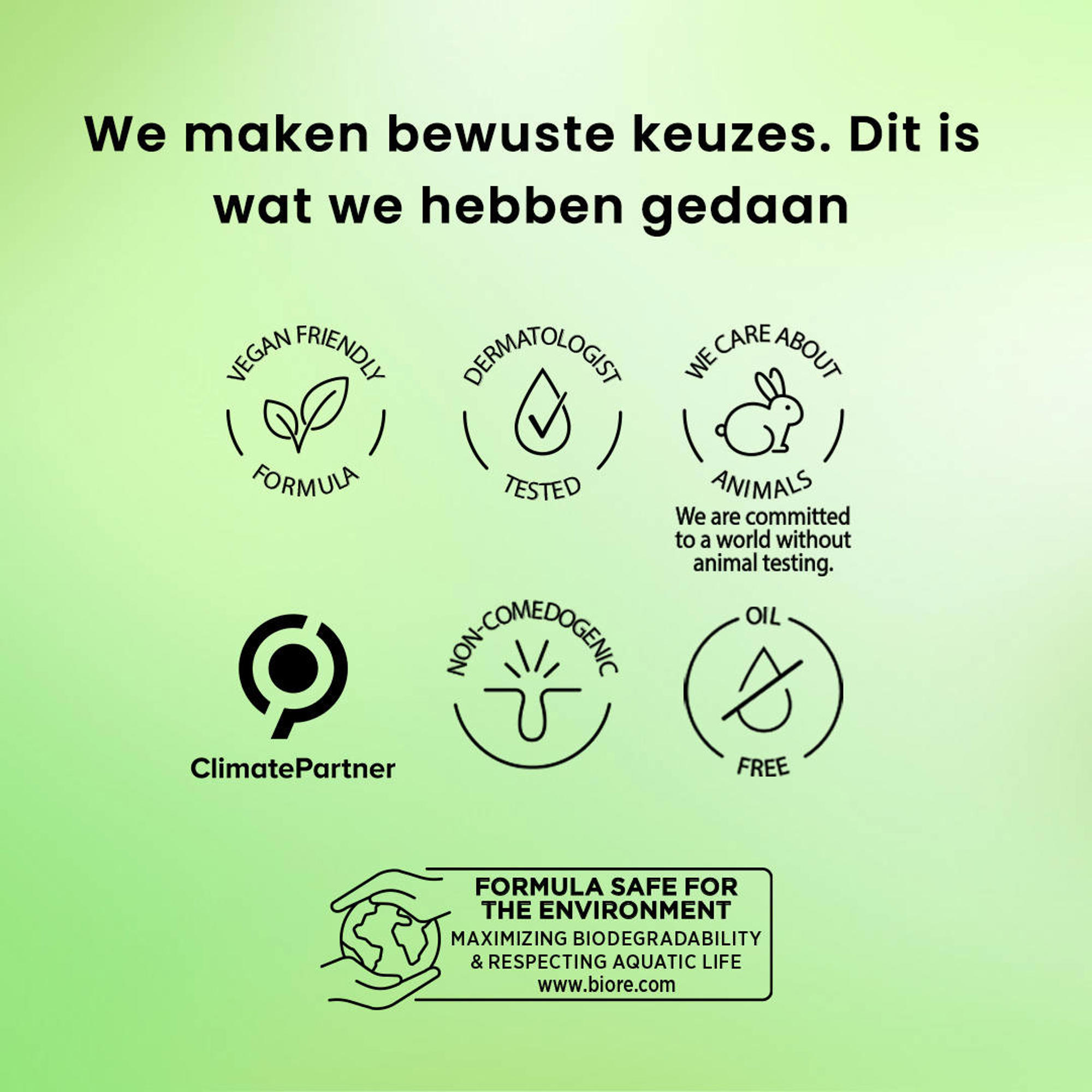 Bioré Diepe Porie Cleanser met Houtskool - 200 ml | kleertjes.com