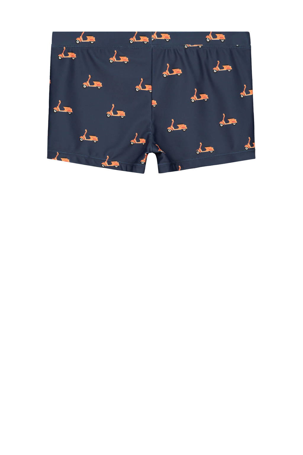 Shiwi zwemboxer Moped blauw/oranje | kleertjes.com